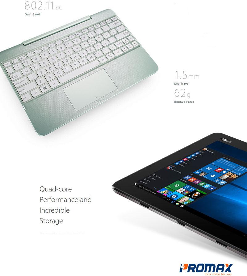 Máy tính bảng tablet Windows 10 Asus Transformer Book T101 HA 10.1 inch ...