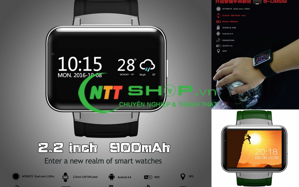 Đồng hồ thông minh DM98 - Đồng hồ thông minh [Hà Nội] | DiDong360.com